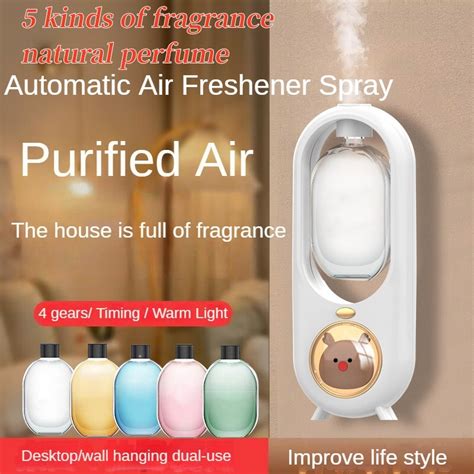 Rechargeable Essential Oil Aromatherapy Diffuser Automatic Aroma Diffuser Air Freshener