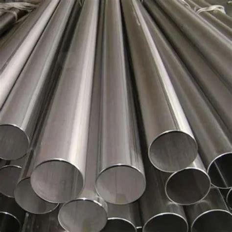 Stainless Steel 304 Erw Pipe 6 Meters Silver Color Welded