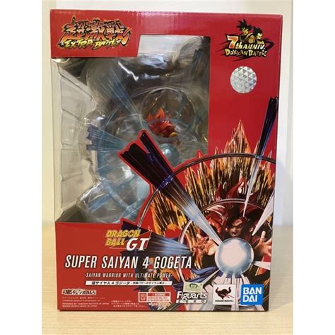 💋 （童心未泯）代理 Figuarts Zero 七龍珠 超激戰gt 超級賽亞人4 悟吉塔 模型 公仔 蝦皮購物