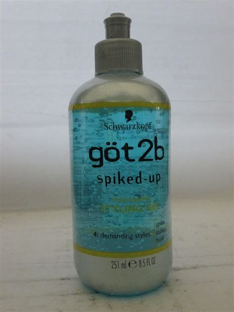 Schwarzkopf Got2b Spiked Up 4 Demanding Styles Max Control