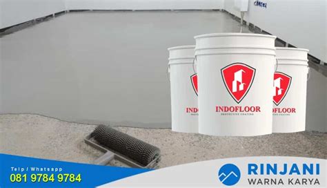 Indofloor Solusi Cat Epoxy Terbaik Di Indonesia PT Rinjani Warna Karya