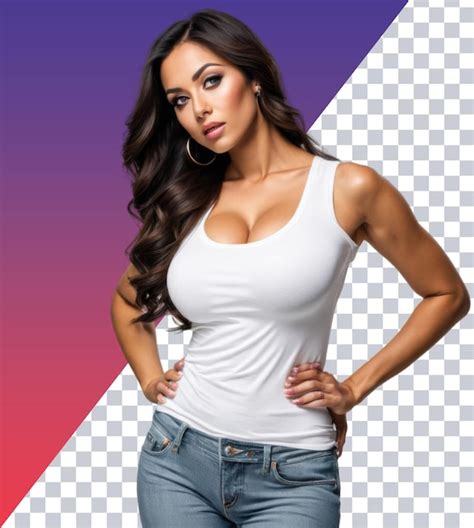 Fondo Transparente Archivo Psd Mujer Hermosa PSD Premium Generado Con IA