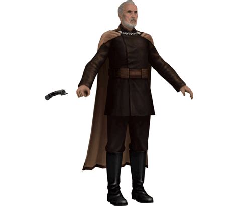Count Dooku 3d Model By Allanromanreyes On Thangs