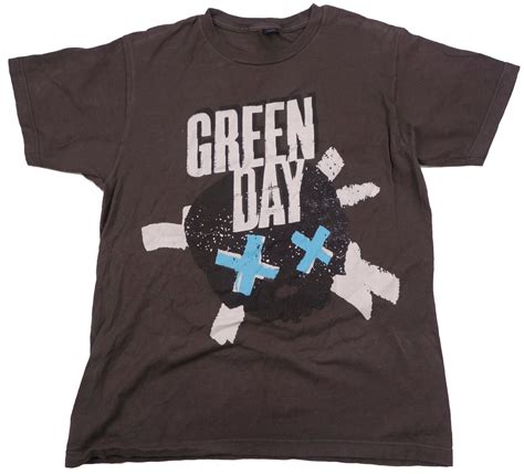 GREEN DAY Uno Dos Tre Skull Heart Vintage T Shirt POP Gem