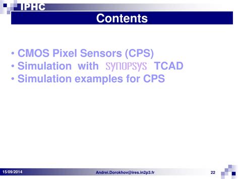 Ppt Device Simulation Of Cmos Pixel Sensors With Synopsis By Andrei