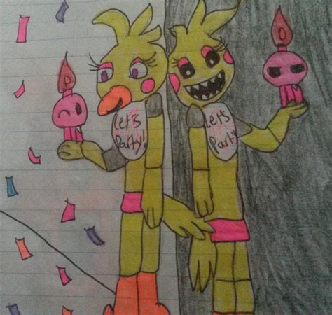 My Toy Chica Drawing By Fnafrocks6758 On Deviantart
