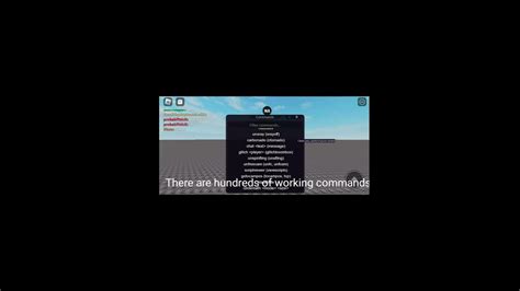 Nameless Admin Command Scriptroblox Youtube