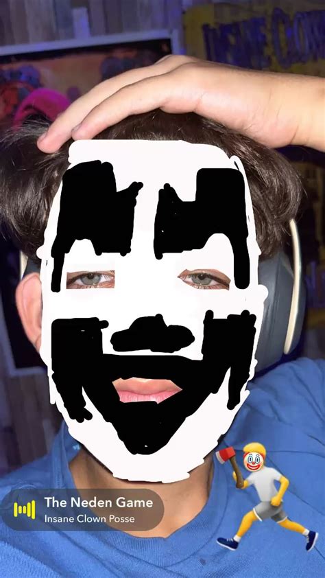Decided To Draw Some Icp Makeup On My Face And I Wanted To See What It
