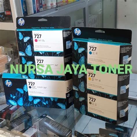 Promo Paket Tinta Hp 727 Plotter Original Diskon 10 Di Seller Nursa