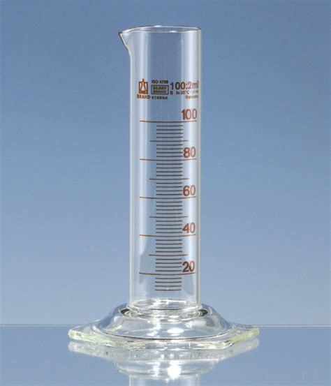 Measuring Cylinders Borosilicate Glass 33 Low Form Class B Amber