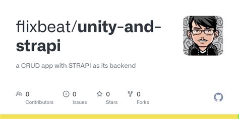github flixbeat unity and strapi a crud app with strapi as its backend