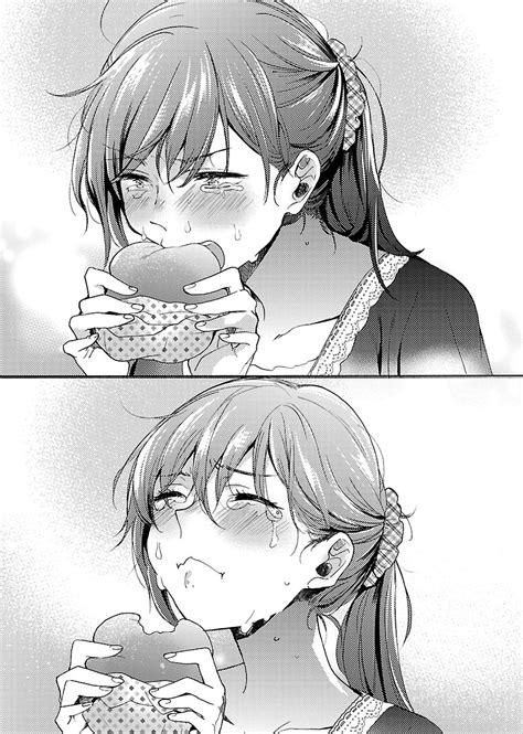Anime Girl Eating Burger Crying Blank Template Imgflip