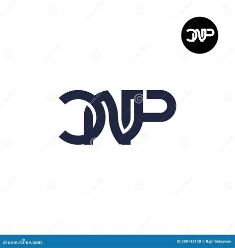 Letter Cnp Monogram Logo Design Stock Vector Illustration Of Business