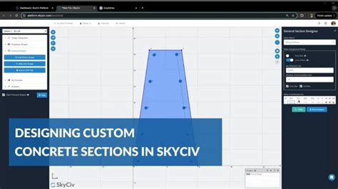 How To Design Concrete Cross Sections With Skyciv Stuart Gale Posted
