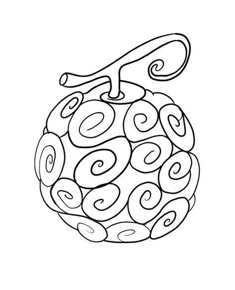 Gomuno Fruit One Piece Anime Meyvesi