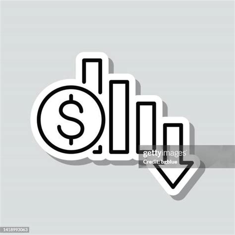 Dollar Down Arrow Photos And Premium High Res Pictures Getty Images