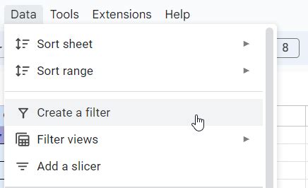 6 Ways To Filter Data In Google Sheets Sheets For Marketers