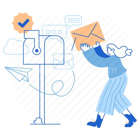 Download Email Message Envelope Send Mailbox Inbox Outbox Confirm Message Mail Quix