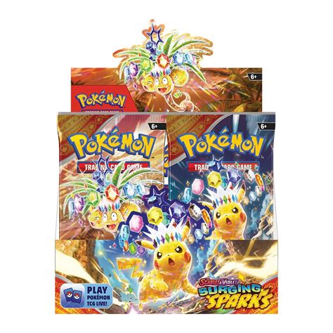 Surging Sparks Booster Box Rocket Grunt Tcg