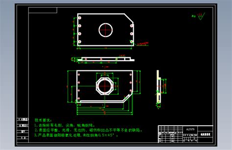 履带机器人设计 履带式移动机器人 三角轮越障【21张cad图纸、说明书】 Autocad 2000 模型图纸下载 懒石网