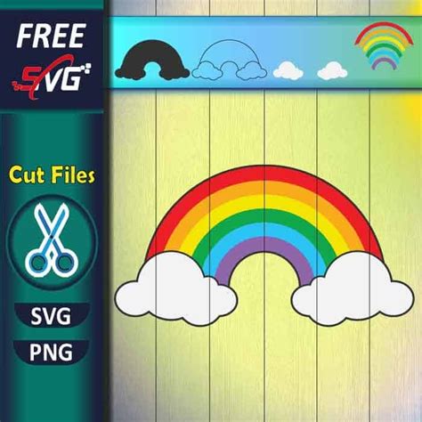 Free Rainbow Svg For Cricut Free Svg Files