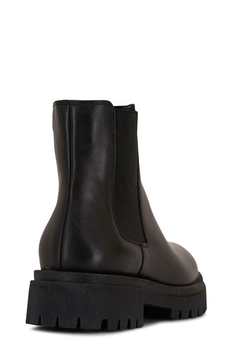 Aquatalia Olessa Black Calfskin Chelsea Boot 30mm