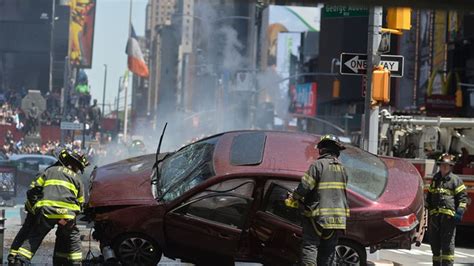 Times Square Crash Kills One Car Slams Into Pedestrians