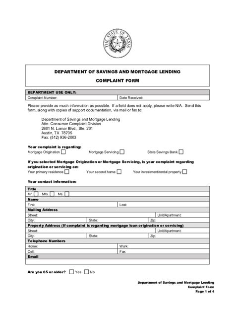 Fillable Online Consumer Complaint Form English Faxmail Fax Email