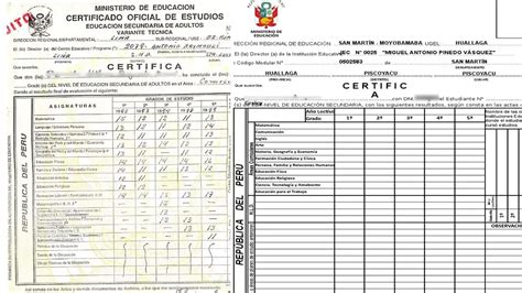 Cómo Solicitar Tu Certificado De Estudios Secundarios En Perú Empleo