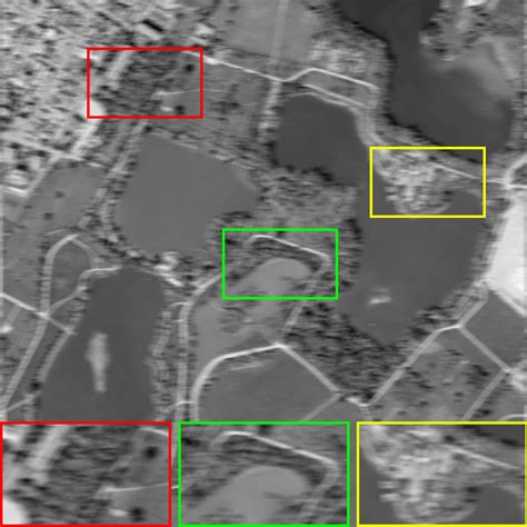 Visual Comparison Of Remote Sensing Image Figure 4a With Motion Blur