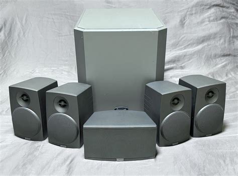 Boston Acoustics Micro80 Theatre Speaker System With Subwoofer Audio