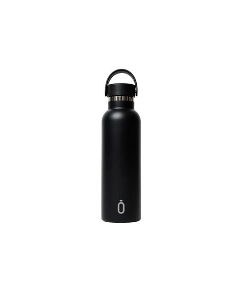 BOTELLA TÉRMICA SPORT NEGRA 600 ML RUNBOTT