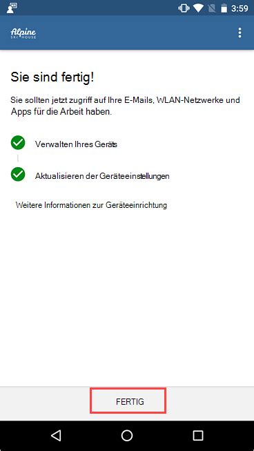 Registrieren Eines Android Geräts Mit Intune Unternehmensportal Microsoft Intune Microsoft Learn
