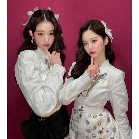 아이돌이슈 비주얼 미친 장원영과 설윤 합성사진 04년도에 대체 무슨 일이 있었던 거야 장원영 설윤 아이브장원영 엔믹스설윤 장원영설윤 아이브 엔