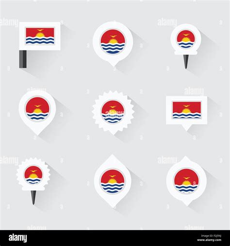 Map Of Kiribati Stock Vector Images Alamy