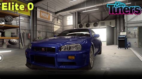 CSR2 Nissan Skyline GT R R34 Tune Shift Pattern Elite 0 Stage 5