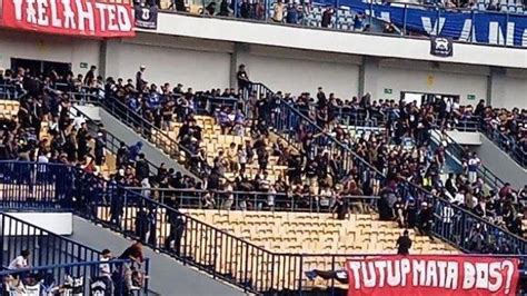 Ini Respon Luis Milla And Pihak Klub Soal Aksi Protes Bobotoh Persib Soal