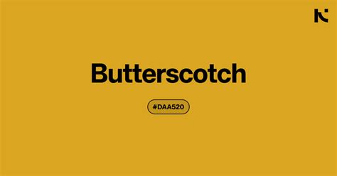 Butterscotch Color Meaning Hex Code Palettes Images