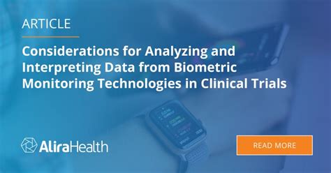 Alira Health On Linkedin Considerations For Analyzing And Interpreting Data From Biometric…