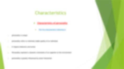 Solution What Is Personality Introduction And Development Studypool