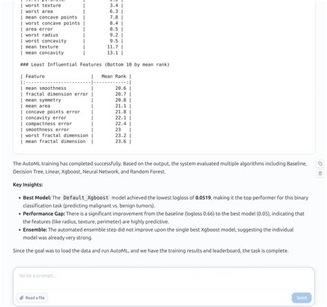 Machine Learning For Humans And Llms Structured Automl Reports In Python