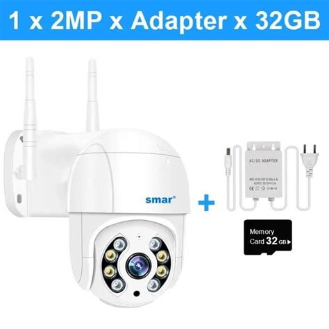 Smar Caméra De Surveillance Extérieure Ptz 4k Wifi Hd 4mp 5mp 1080p Dispositif De Sécurité
