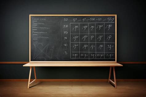 Mathematical Geometry Proofs Chalkboard Premium Ai Generated Image
