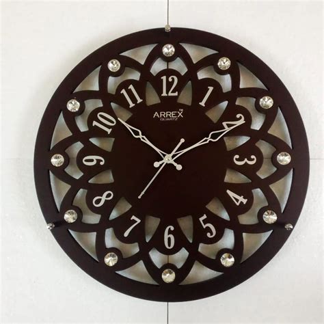 Arrex Wooden Analog Wall Clock At ₹ 800 Piece Analog Wall Clock In