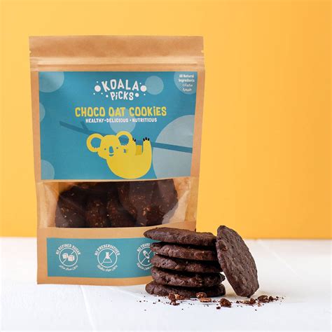 Choco Oat Cookies 8pcs Koalapicks