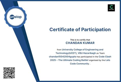 Codeclash2025 Unstop Codingcommunity Personalgrowth