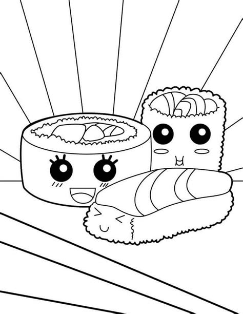 20 Simple Coloring Pages Aesthetic Food Simplycoloringpages