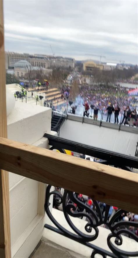JB On Twitter RT Ryanjreilly View Of The Insurrection From The Speaker S Balcony