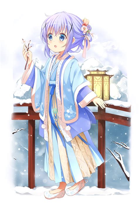 Stick Jitb Kafuu Chino Gochuumon Wa Usagi Desu Ka Absurdres