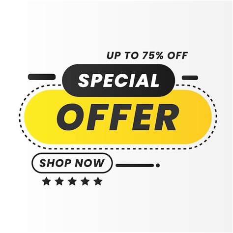 판매 배너의 벡터 일러스트 레이 션 프리미엄 벡터